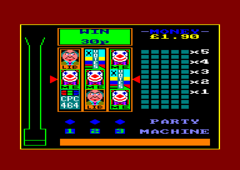 Party Machine (1987)(Gordon J. Key) - ROMs Amstrad CPC - Amstrad CPC ...